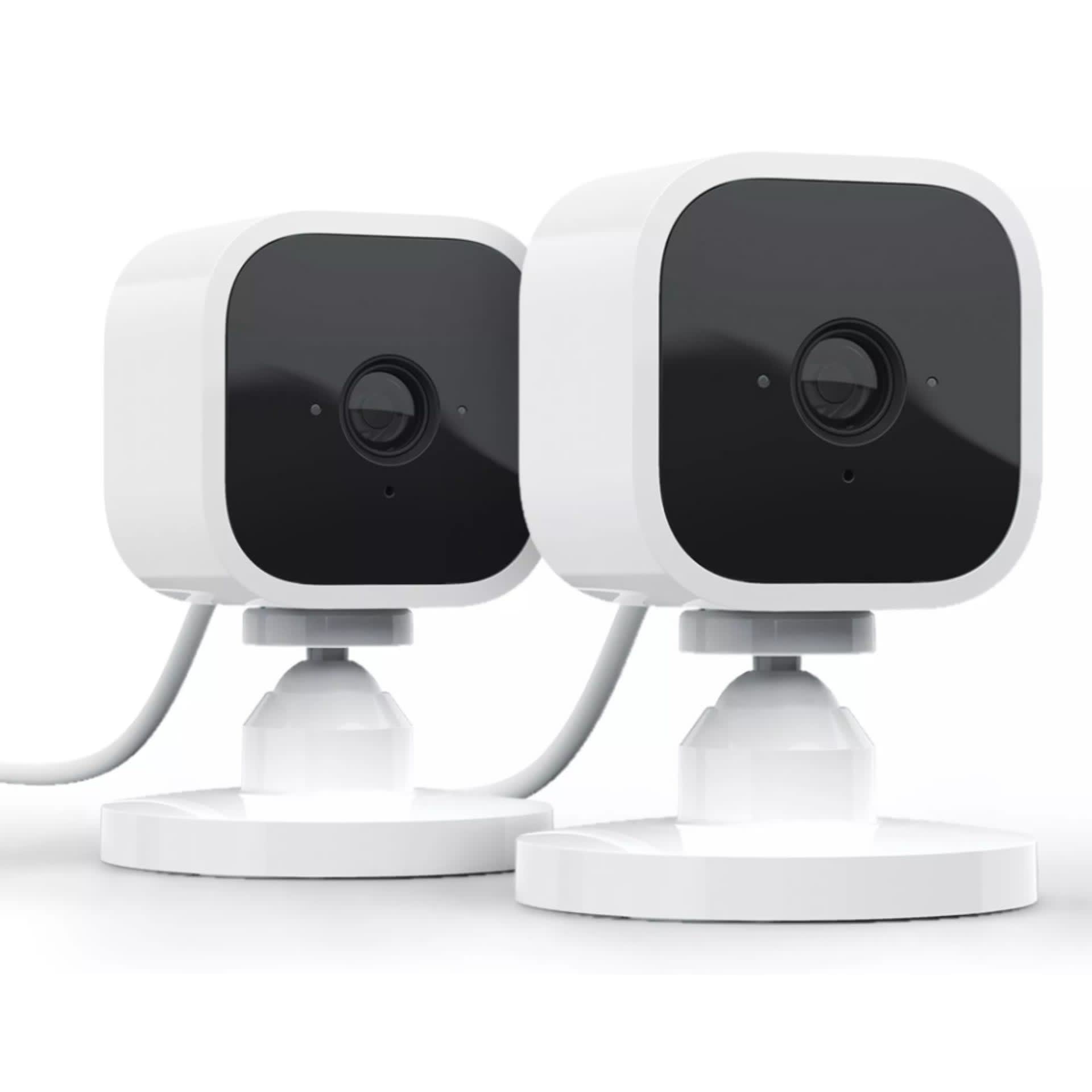 BLINK MINI INDOOR PLUG-IN HD SMART SECURITY CAMERA (2 CAMERAS) – Smart ...